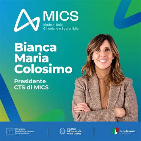 Mics Manifattura Mics Made In Italy Circolare E Sostenibile