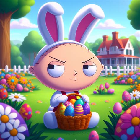 Easter Stewie By Alteregobro On Deviantart