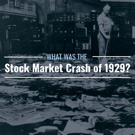Great Depression Stock Market Crash 1929