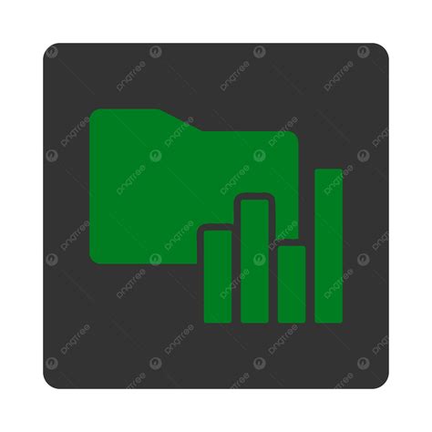 Charts Folder Icon Statistics Statistical Statistics Pictogram Png