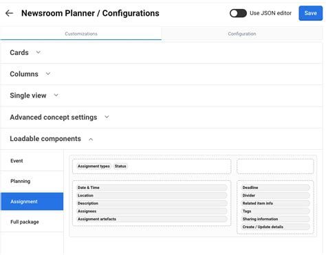 Assignment Newsroom Planner Assignment Newsroom Planner