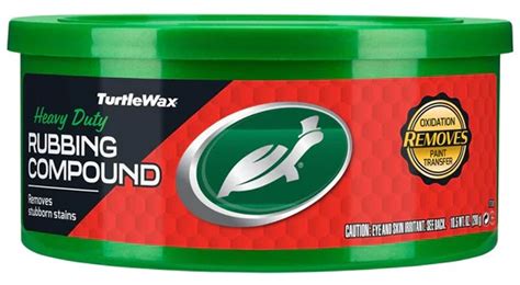 Turtle Wax Rubbing Compound Paste Crop