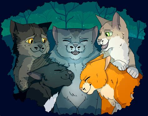 Graystripe And Firestar And Ravenpaw