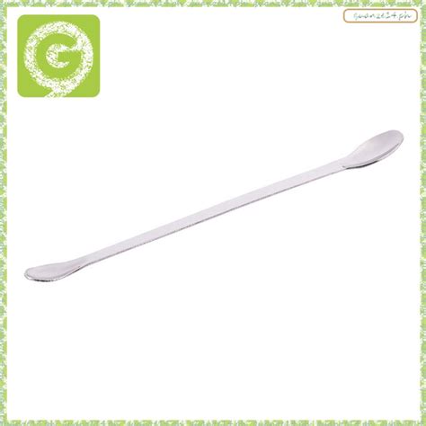 22cm Dual Headed Stainless Steel Reagent Sampling Spoon Mixer For Lab