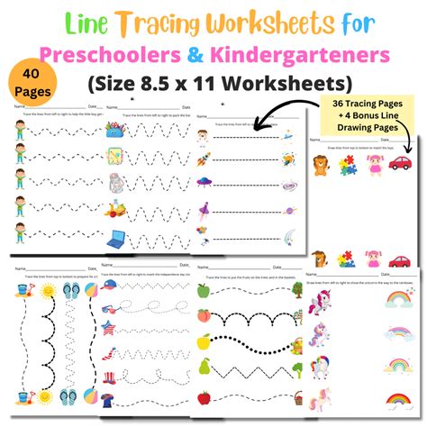 Practice Tracing Worksheets Printable Free Templates