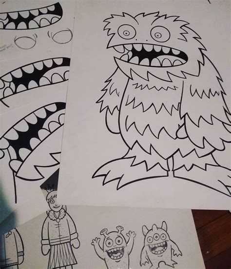Monsters And Mouths From The Super Martian Robot Girl Story Time