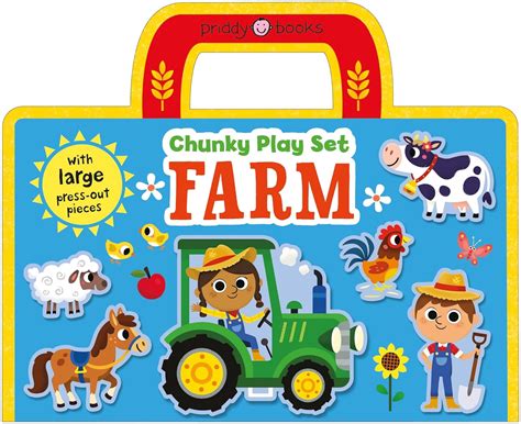 Chunky Play Set Farm Priddy Roger 9781684494224 Books