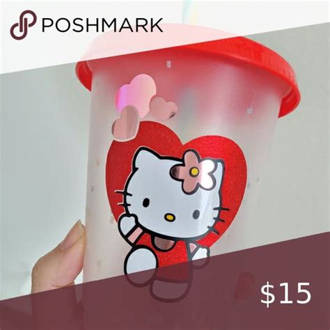 Hello Kitty 16oz Confetti Cup Tumbler Vday Hello Kitty Kitty Vday