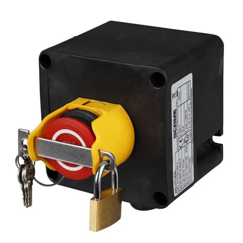 Scame Emergency Stop Pull Release Lockable Ex Control Station 593111 1esl Cef