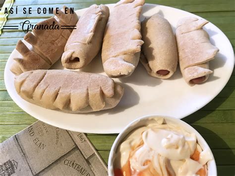 Así Se Come En Granada Frankfurt Rolls Sin Gluten