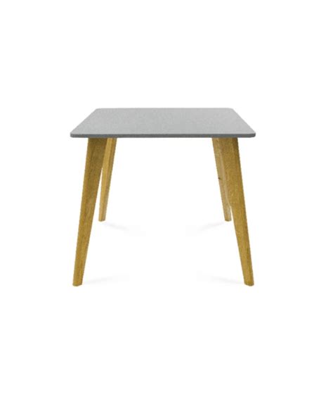 Nordic Square Breakout Table Wave Office