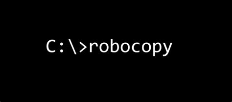 Automate Incremental Backups With Robocopy