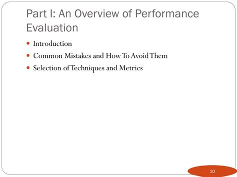 Ppt Performance Evaluation Course Powerpoint Presentation Free