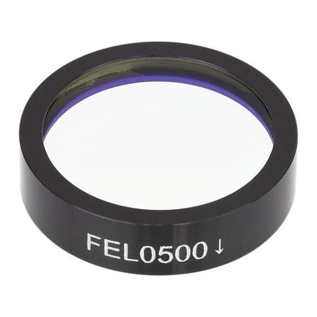 Thorlabs · Fel0500 Ø1 Longpass Filter Cut On Wavelength 500 Nm