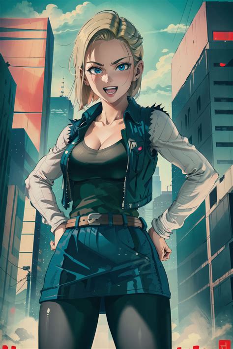Android 18 By Dantegonist On Deviantart