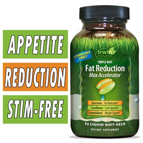 Triple Diet Fat Reduction Max Accelerator Irwin Naturals Weight