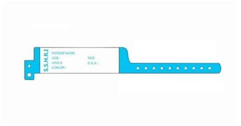 Facile Wrist Band Patient Wristband Model Namenumber Fe002 For