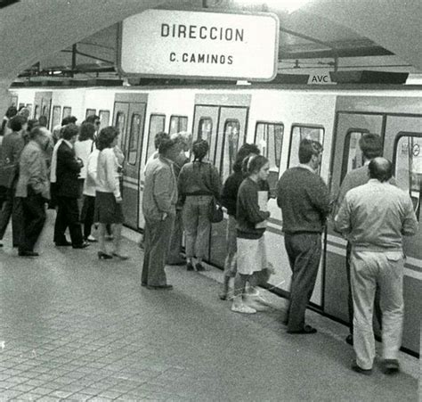 Fotos Antiguas Madrid Estación De Metro Estacion Metro Metro De Madrid