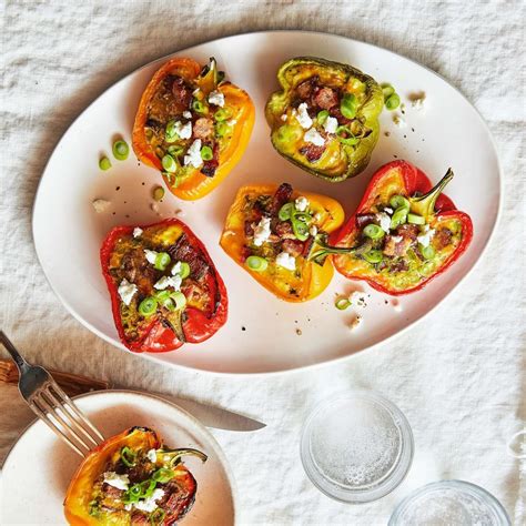 Breakfast Stuffed Bell Peppers And 2 More Easy On The Go Recipes Good