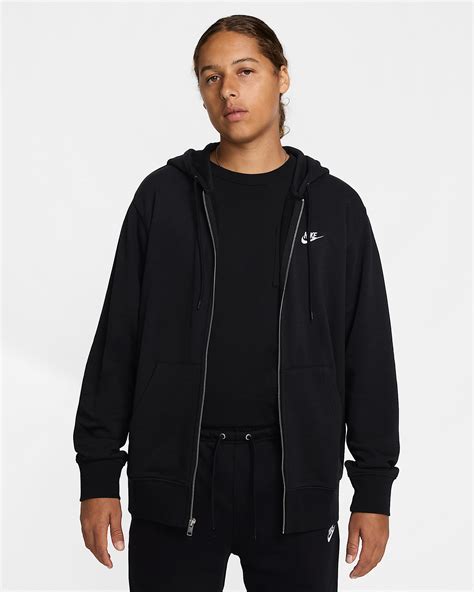 Nike Club Mens Full Zip French Terry Hoodie Nike Se