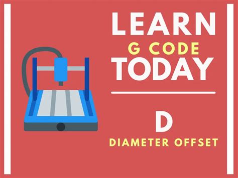 quick guide to the d cnc code [diameter offset] machinist guides