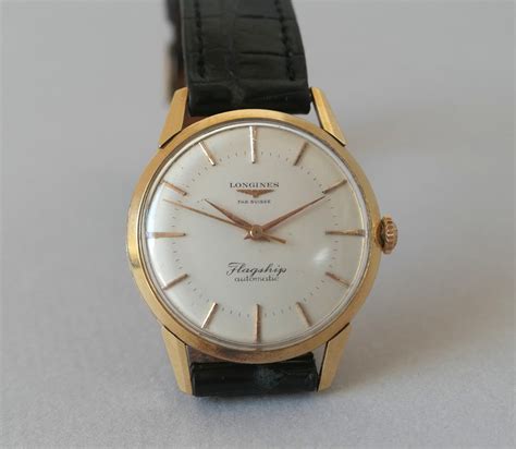 Proantic Longines Flagship Automatic 18k Yellow Gold