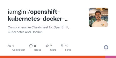 Github Iamginiopenshift Kubernetes Docker Cheatsheet Comprehensive Cheatsheet For Openshift