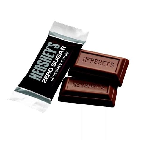 Hershey Zero Sugar Chocolate Candy Guilt Free Treats