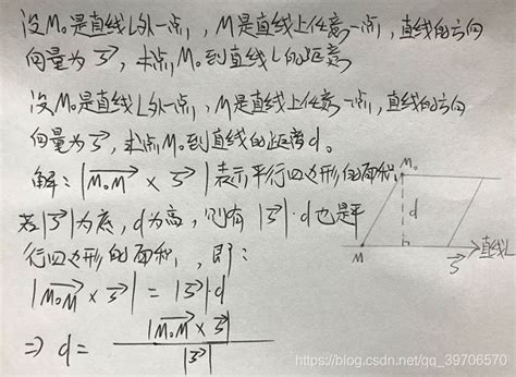 史上最全的点线面距离公式与推导过程（图文介绍） Csdn博客
