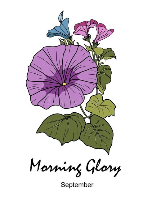 September Flowers Clip Art