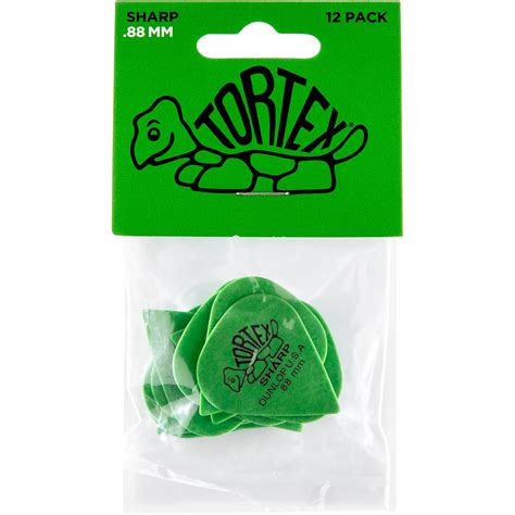 Dunlop Tortex Sharp Guitar Picks 1 Dozen 88 Mm Guitar Center