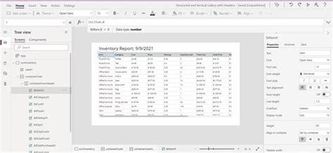 Powerapps Tutorial Vertical And Horizontal Scroll Gallery With Headers Kumo Partners