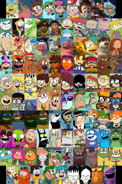 Nickelodeon Collage By Spongebobfan2102 On Deviantart