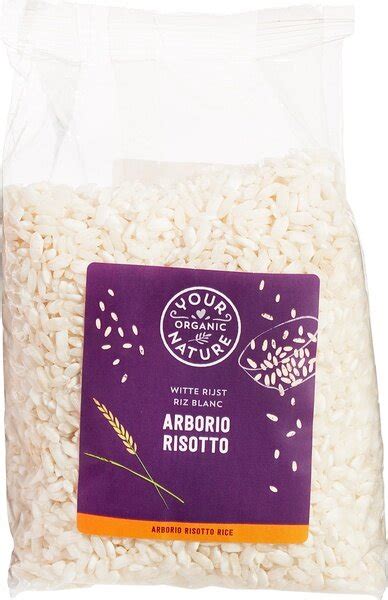 Biologische Arborio Risotto Your Organic Nature 400 Gram Biowinkel Biowinkel Plusnl