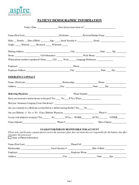 Fillable Online Patient Demographic Info And Medical Coding Worksheet Fax