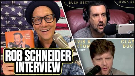 Actor And Author Rob Schneider Talks About His New Free Speech Book