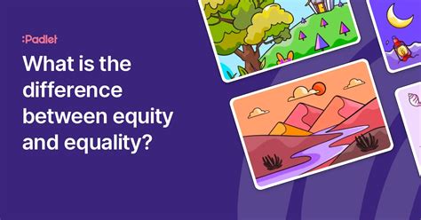 What Is The Difference Between Equity And Equality