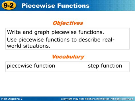 Piecewise Functions Definition Graphing And Applications