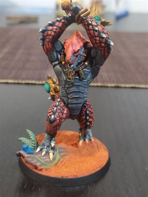 First Kroxigor Finished Rseraphon