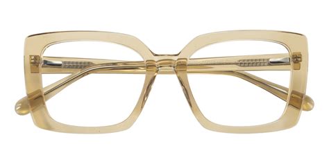 Louise Squarecat Eye Champagne Eyeglasses Glassesshop