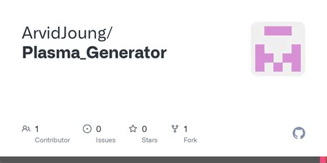 Github Arvidjoungplasmagenerator