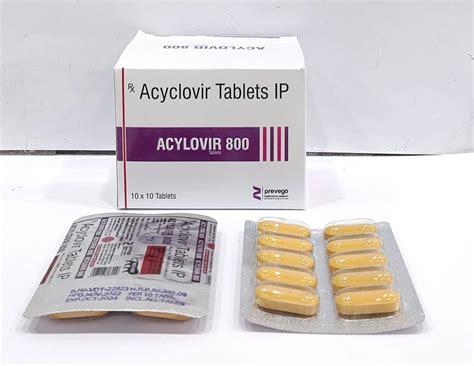 Acyclovir Acylovir 800 Mg Tablet At ₹ 240stripe Aciclovir Tablet In Nagpur Id 2852092039473
