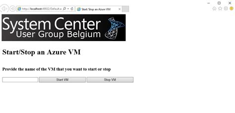 Execute An Azure Automation Runbook From Aspnet