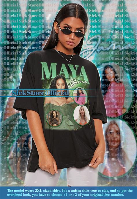 Maya Jama Vintage Shirt Maya Jama Homage Tshirt Maya Jama Fan Tees