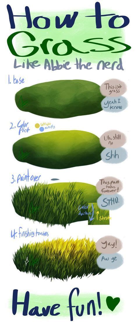 How To Draw Grass Deviantart