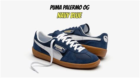 Puma Palermo Og Navy Blue Youtube