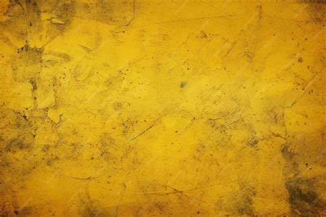 Premium Ai Image Mustard Yellow Grunge Texture Background Wallpaper