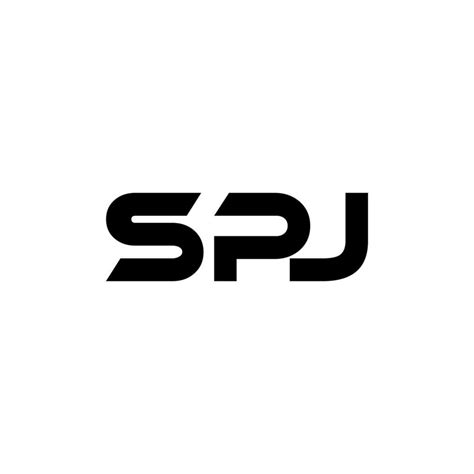 Spj Letter Logo Design Inspiration For A Unique Identity Modern