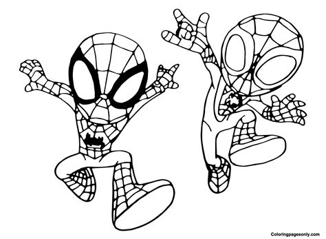 30 Spidey Kleurplaten Gratis Printbare Pdf And Online Kleurplaten