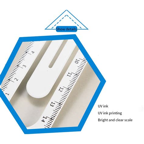 12cm 15cm Metal Steel Ruler Bookmark School Studen Vicedeal